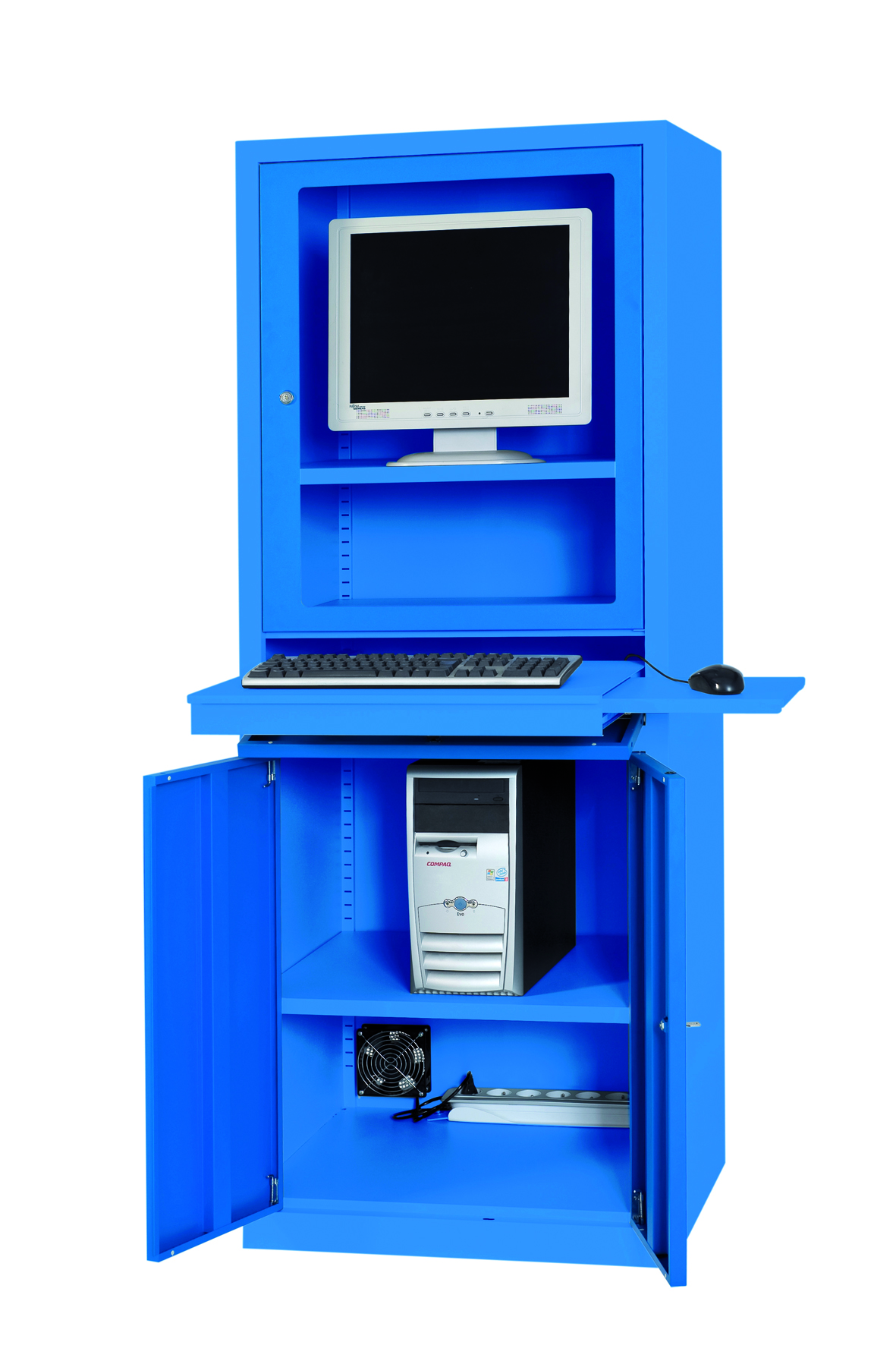 Armoire informatique sur roulettes - ASTA Equipement